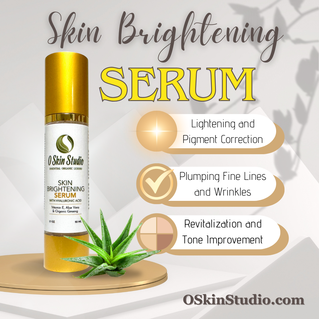 Skin Brightening Serum with Hyaluronic Acid – O Skin Studio
